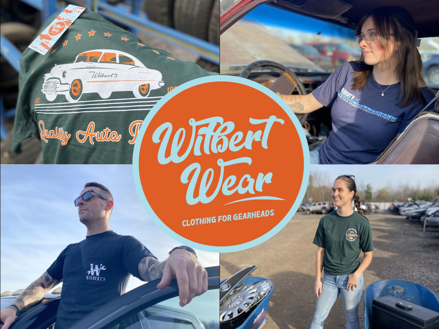Introducing Wilbert Wear: Clothing for Gearheads - Wilbert's U-Pull-It